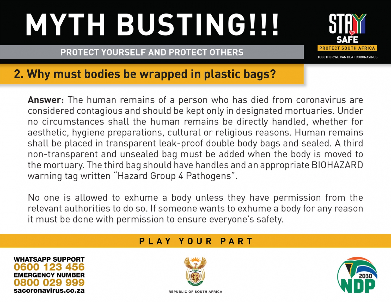 Covid-19 myth busting – SAASTA